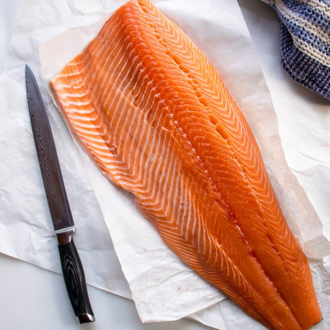 Atlantic Salmon Fillet Slab – JRA Seafood